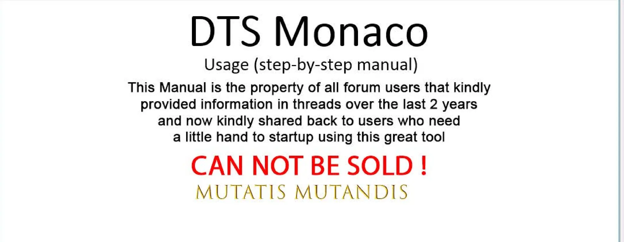 Diagnostic software DTS Monaco How To 2019.pdf | Luxury Cars | Auto Type