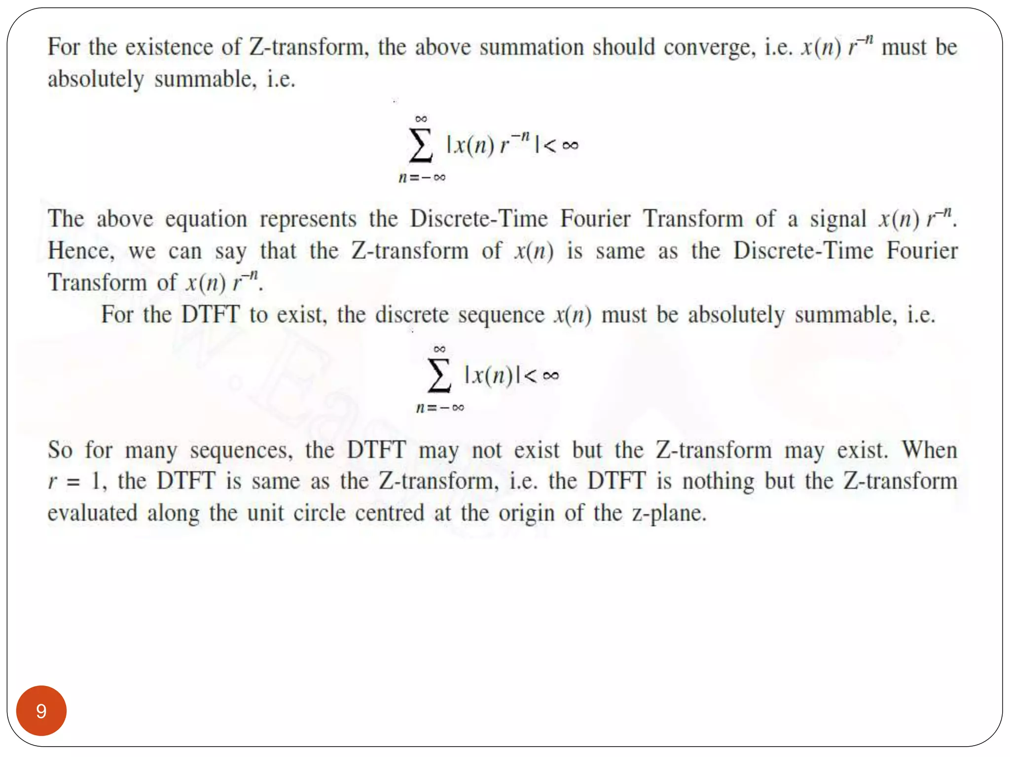 DTSP UNIT II - DISCRETE TIME SYSTEM ANALYSIS.pptx