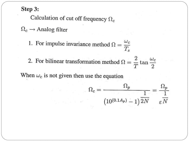 DTSP UNIT IV - DESIGN OF DIGITAL FILTERS.pptx