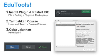Dts x dicoding #1 memulai pemrograman kotlin | PPT