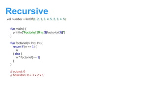 Dts x dicoding #3 memulai pemrograman kotlin | PPTX