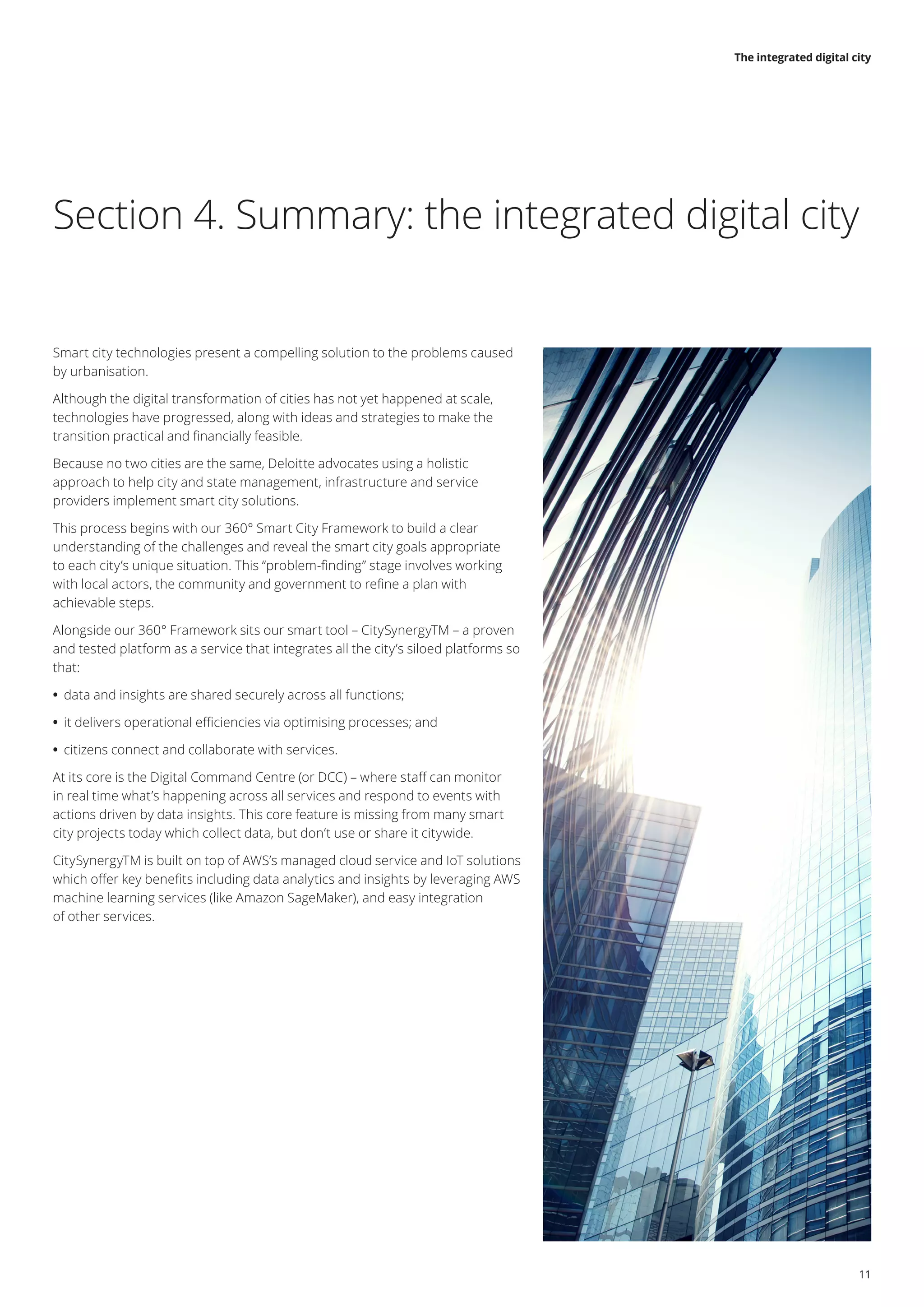 Deloitte CitySynergy whitepaper | PDF