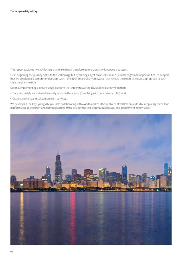 Deloitte CitySynergy whitepaper | PDF | Technology Industry | Industries