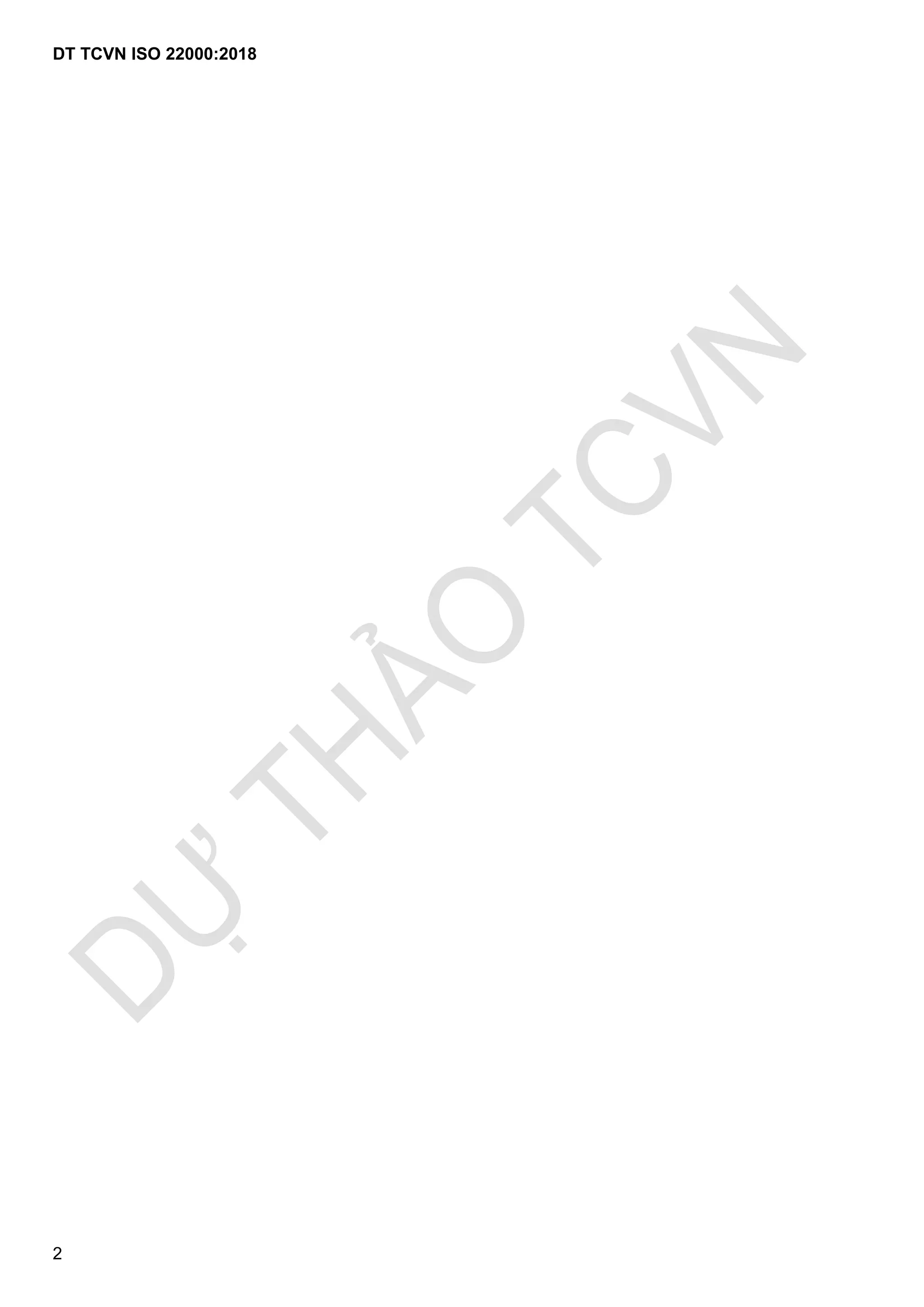 Dt tcvn iso 22000 2018 | PDF
