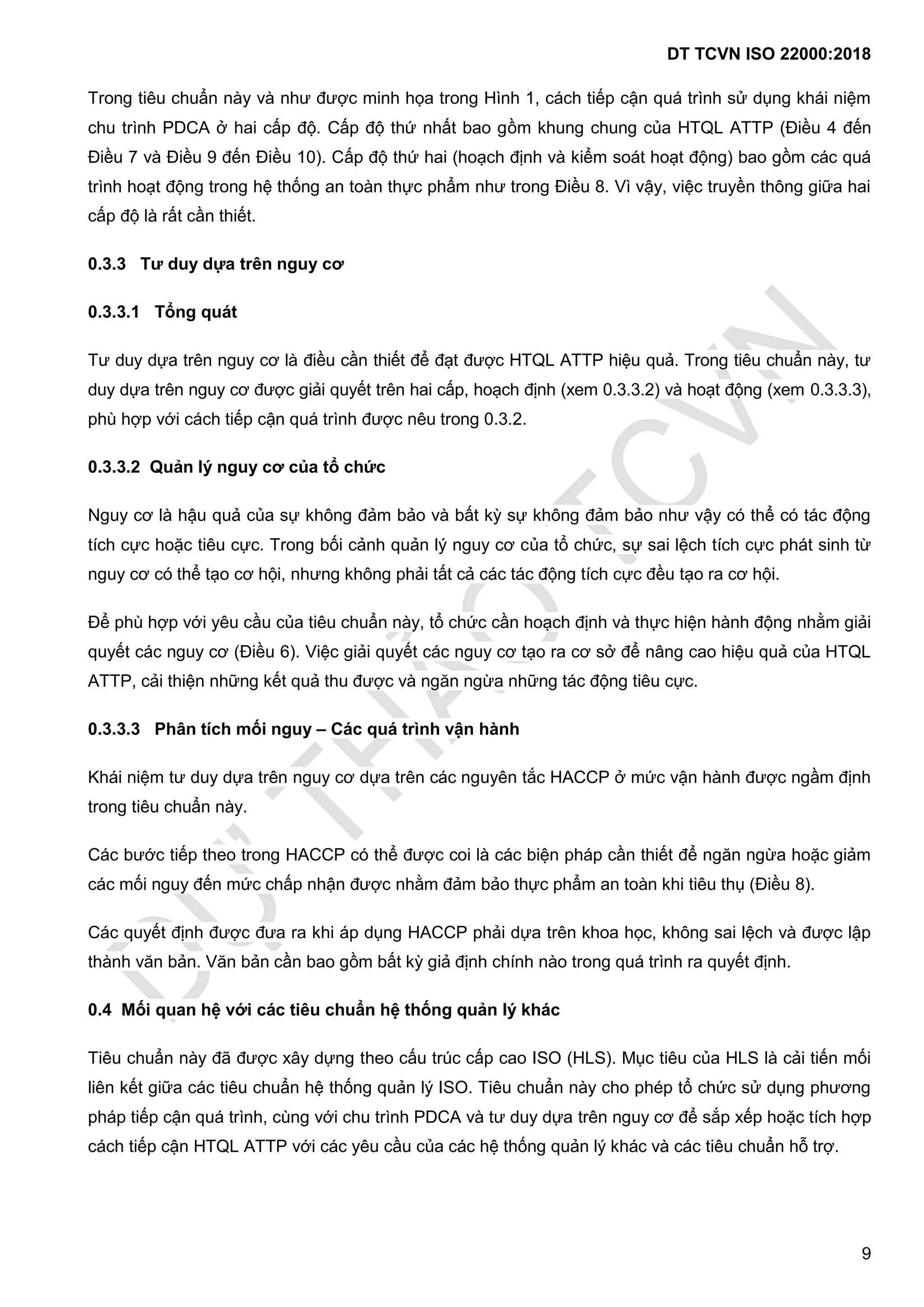 Dt tcvn iso 22000 2018 | PDF