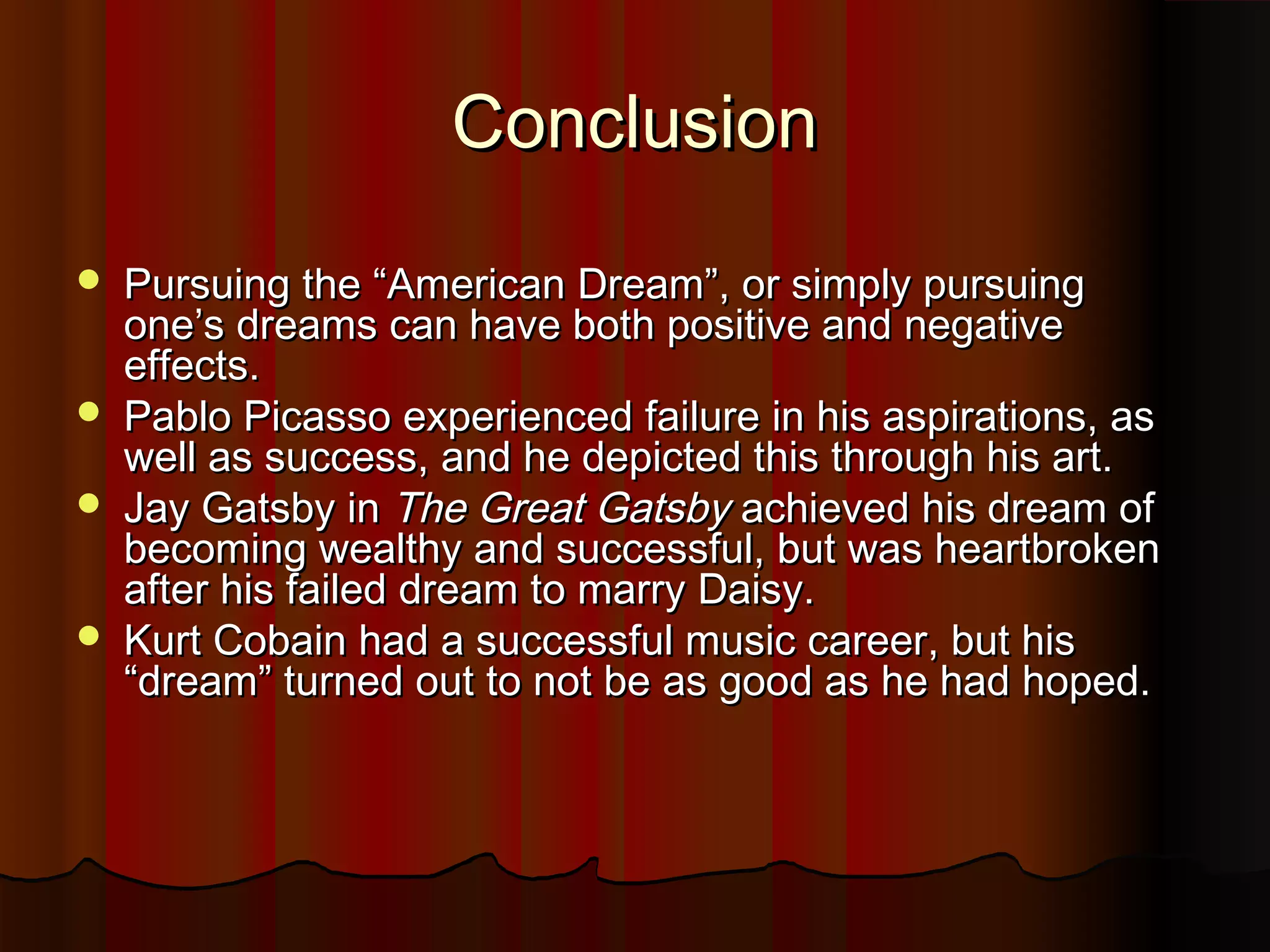 Dtthe american dream2 | PPT