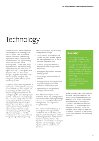 Dttl legal-deloitte-approach-legal-management-consulting | PDF