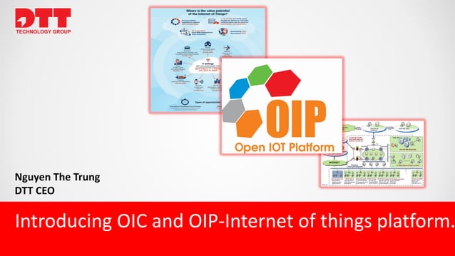 DTT OIC, OIP IoT platform | PDF