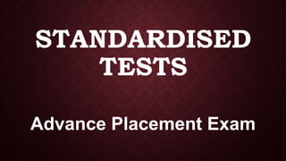 AP-Assembly_Version_standardized testing | PPT