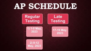 AP-Assembly_Version_standardized testing | PPT