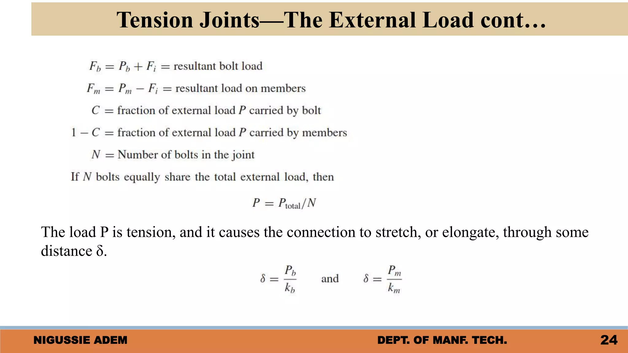 Strength calculation and Dimension of Joints.pptx