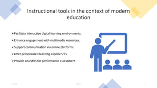 Introduction to various Instructional tools for HEIs by Abhijit Debnath ...