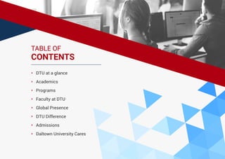 DTU Brochure | PPT