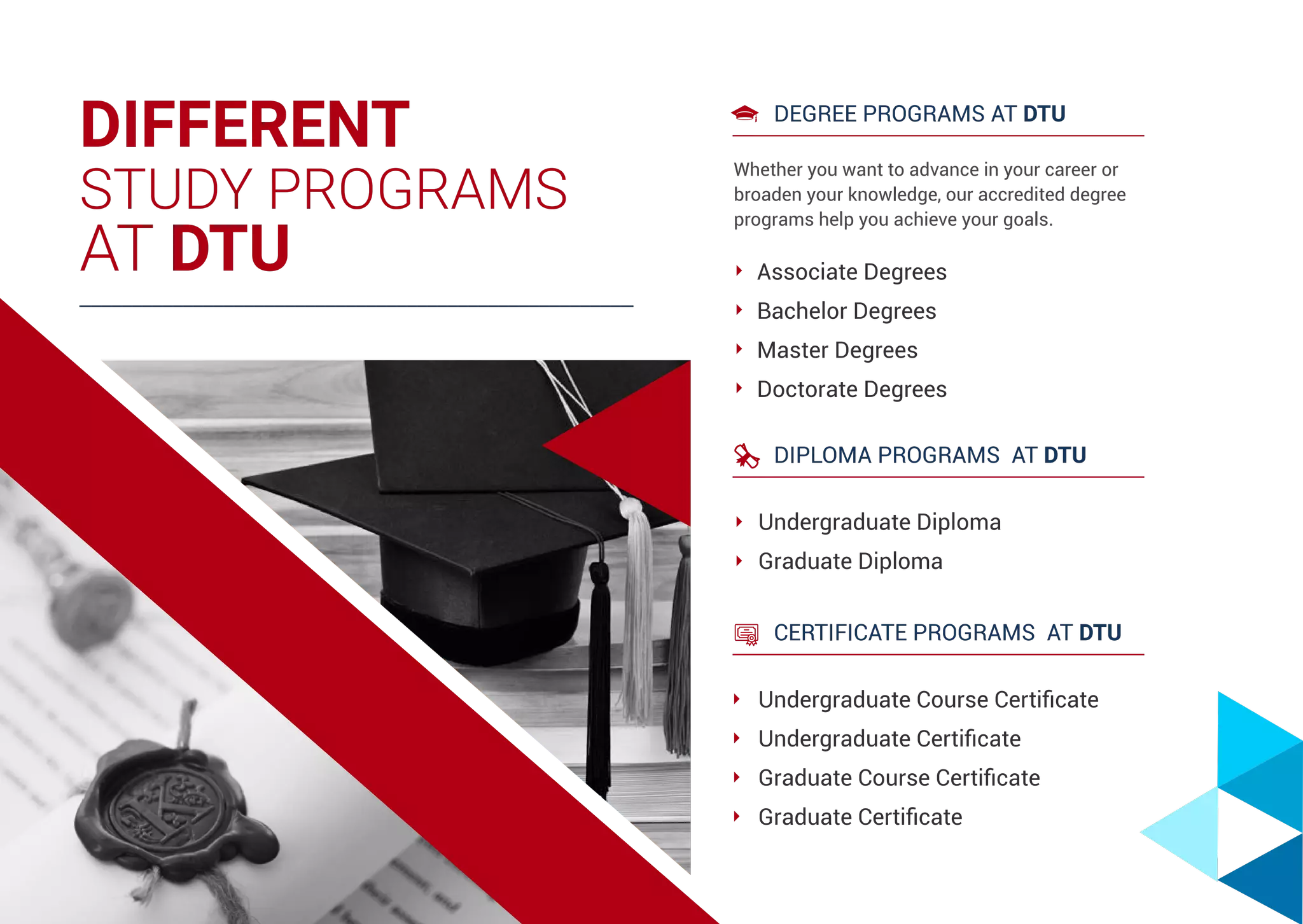 DTU Brochure | PPT