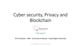 DTU HTS 2017 - some take aways... | PPT