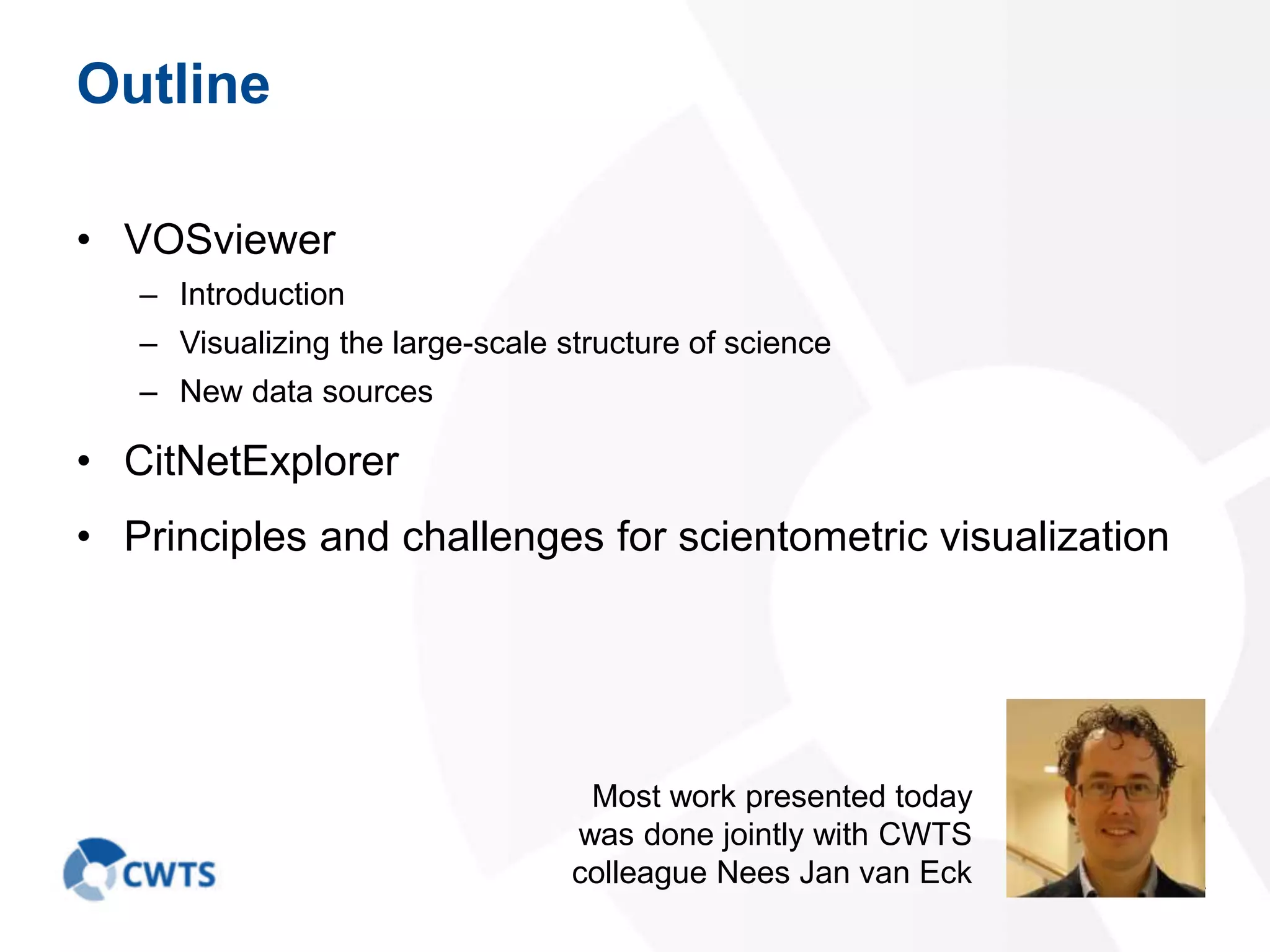 Bibliometric visualization using VOSviewer | PPTX