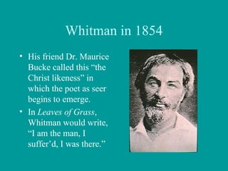W whitman ppt | PPT
