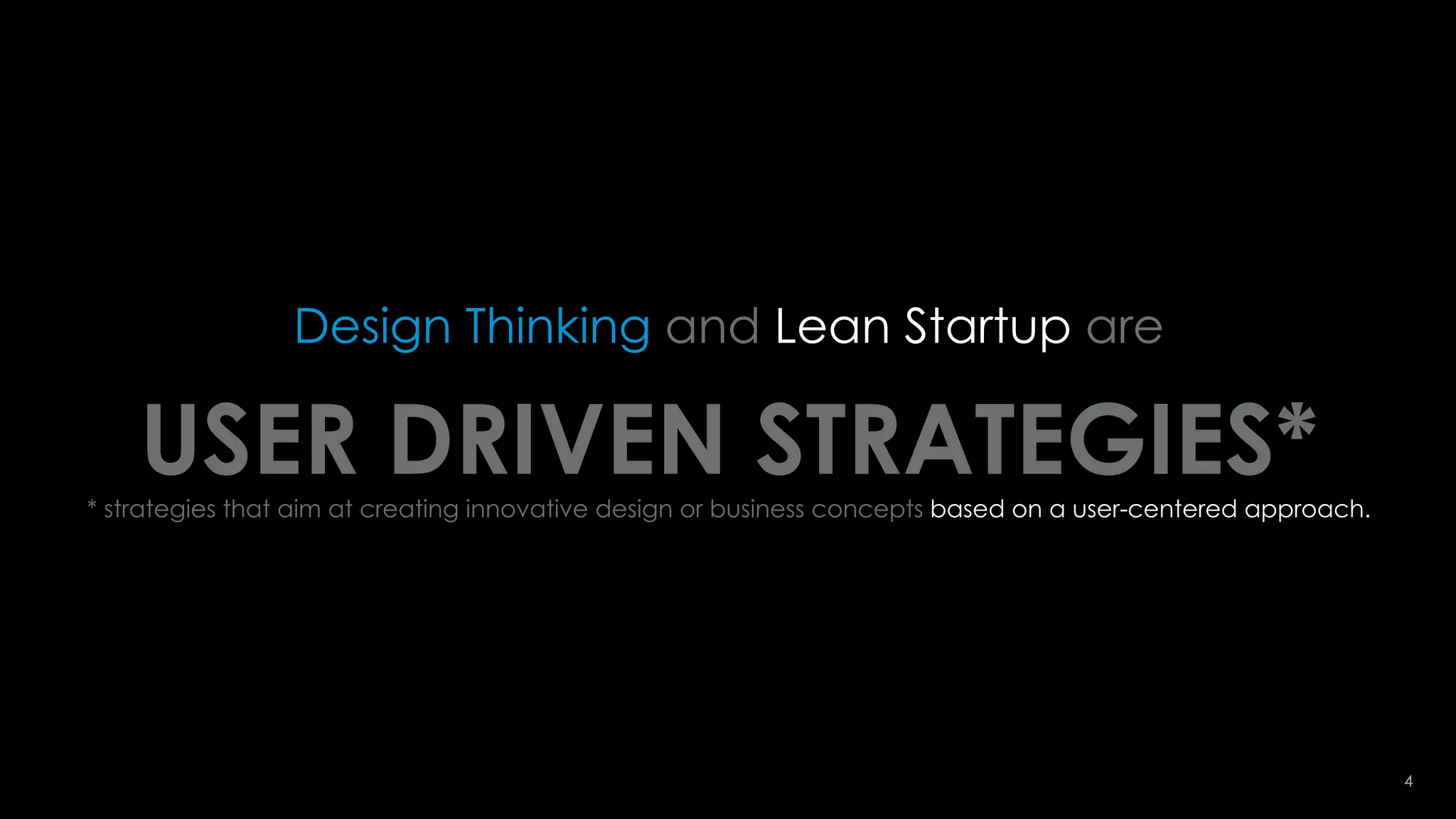 Design Thinking VS Lean Startup | PDF