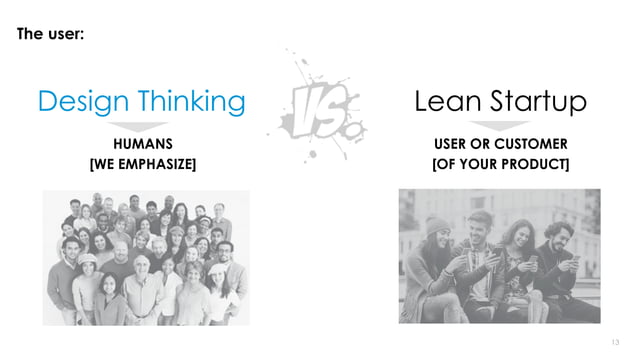 Design Thinking VS Lean Startup | PDF