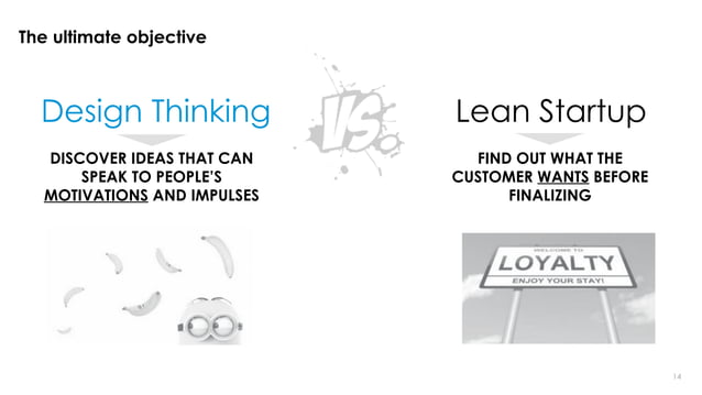 Design Thinking VS Lean Startup | PDF