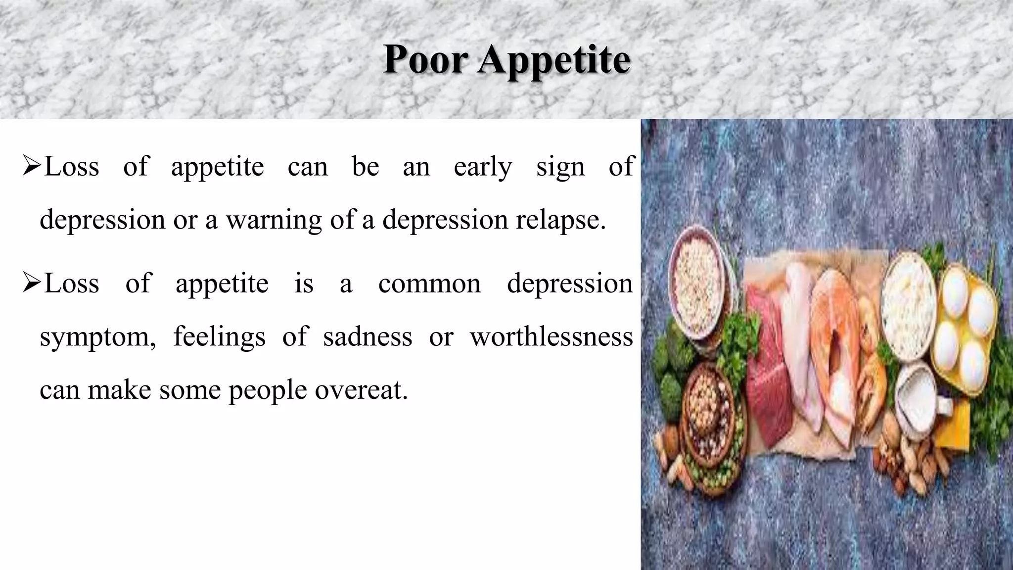 depression and its dietary causes and management | PPT