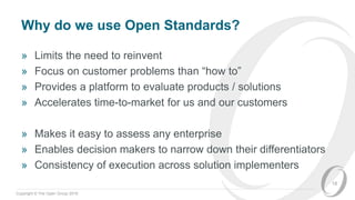 Digital Transformation: Using Open Standards to Accelerate the Journey ...