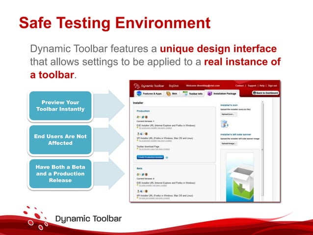 The Dynamic Toolbar Platform | PPT The Dynamic Toolbar Platform | PPT