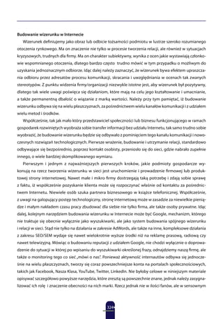 Budowanie wizerunku w Sieci – możliwości i zagrożenia | PDF