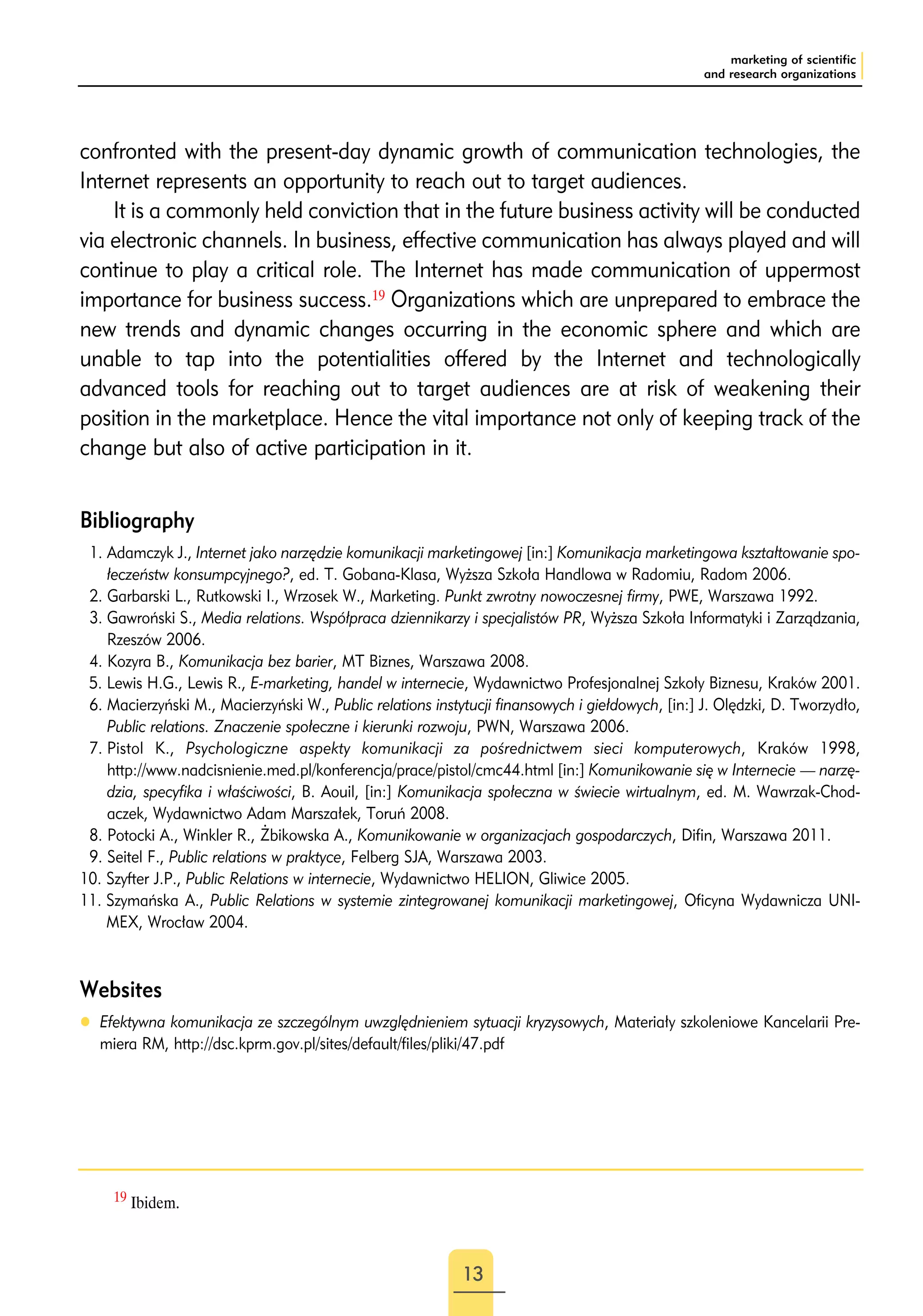NEW TECHNOLOGIES IN PUBLIC RELATIONS | PDF