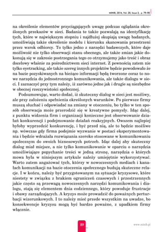 PUBLIC RELATIONS — NARZĘDZIA JEDNOSTRONNEGO KOMUNIKOWANIA I DIALOGU W INTERNECIE | PDF | Free ...