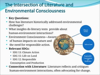 Incorporating Literature to Promote Environmental Consciousness and ...