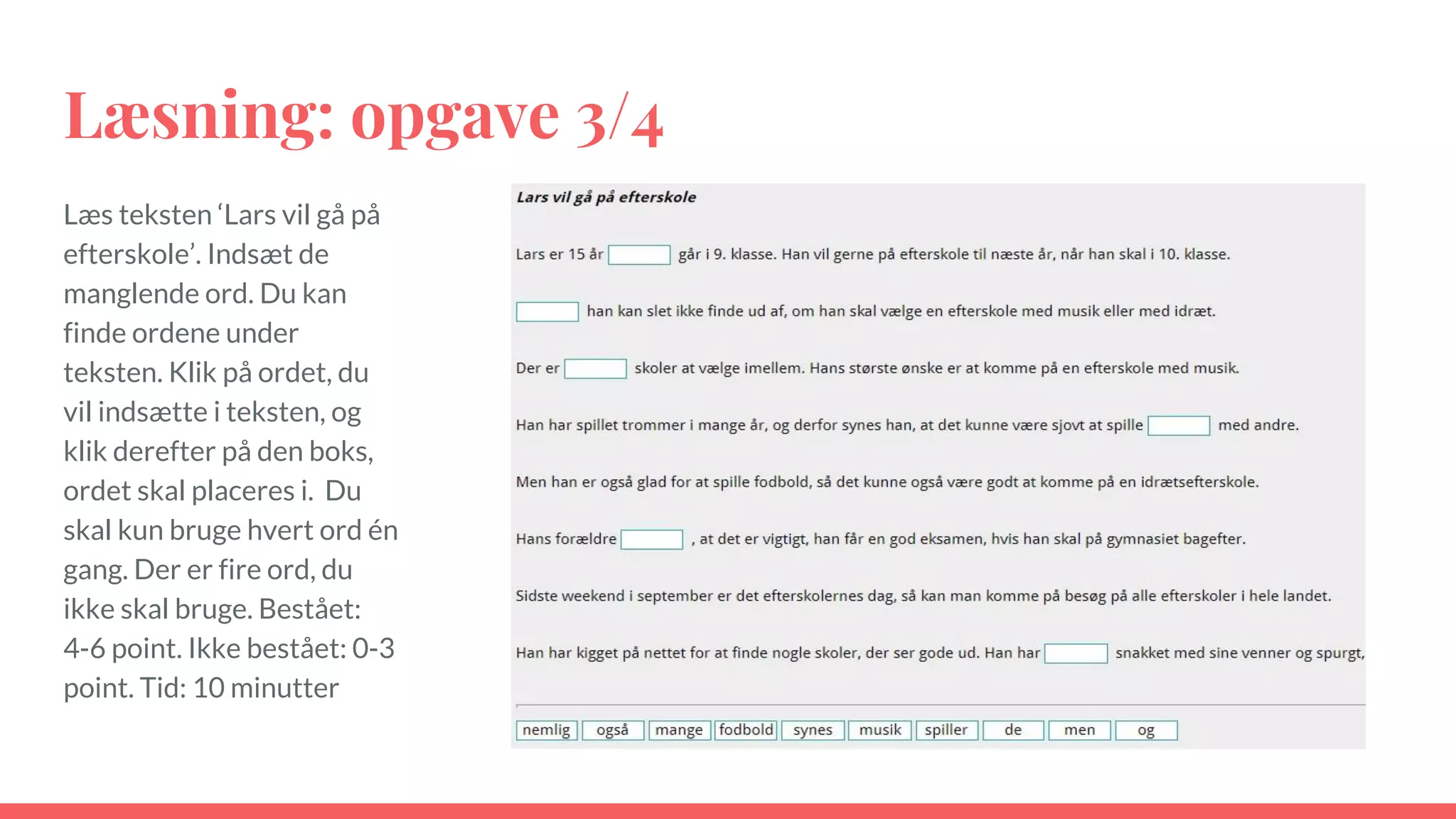 DU 2 modul 4 modultest: med opgaver og besvarelser | PDF