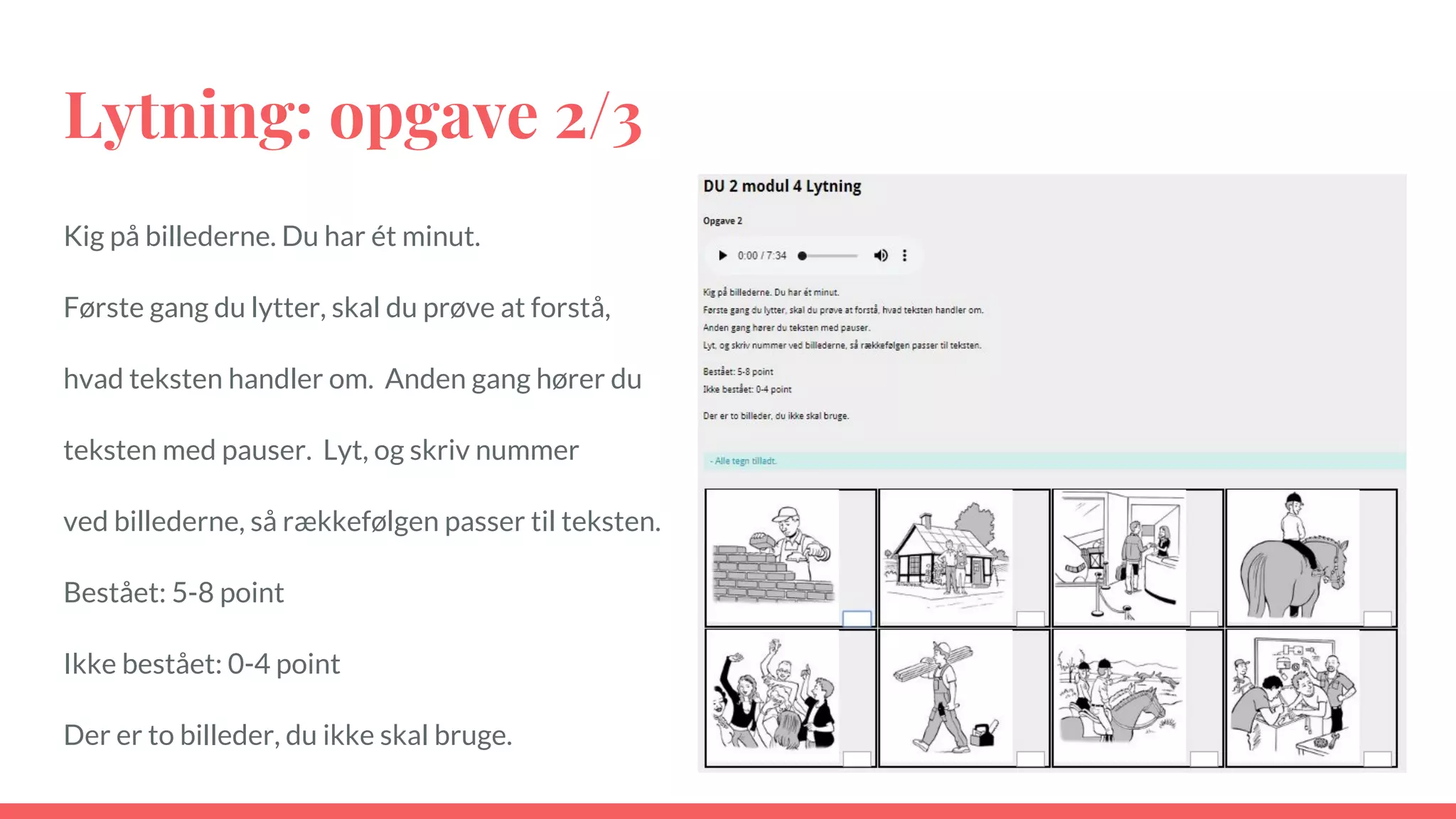 DU 2 modul 4 modultest: med opgaver og besvarelser | PDF