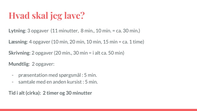 DU 2 modul 4 modultest: med opgaver og besvarelser | PDF