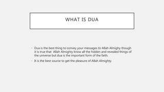 Dua | PPT