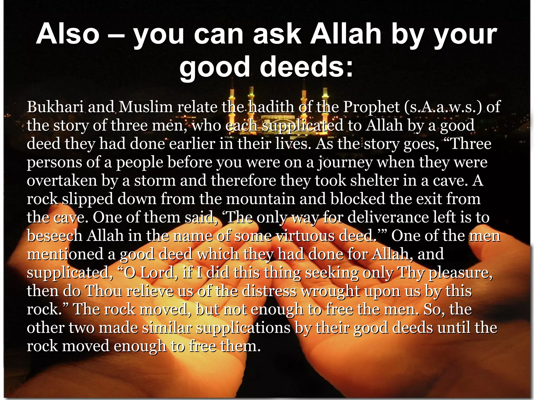 Dua / Supplications in Ramadan | PPT