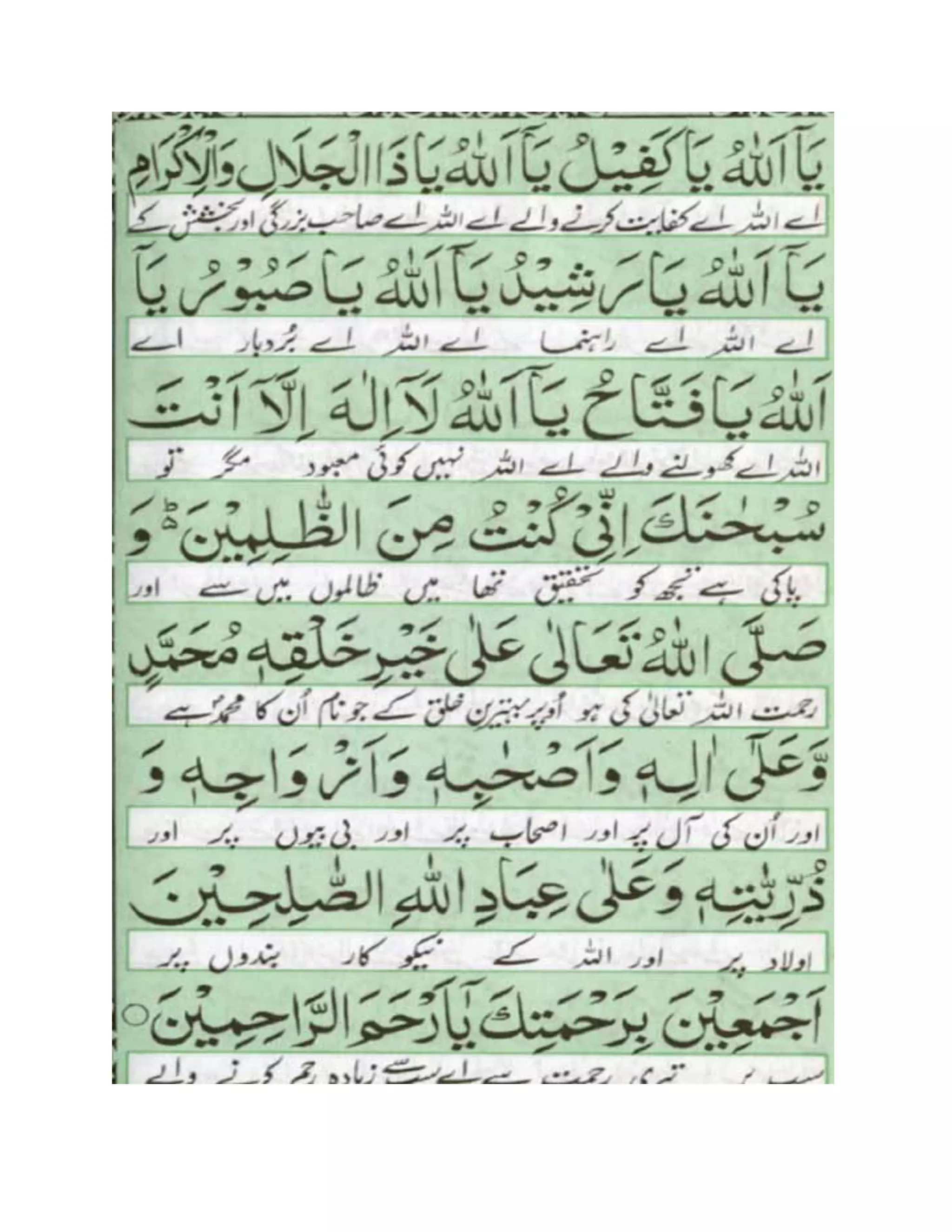 Dua-e-Jameela | PDF
