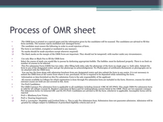 Du admission process | PPT