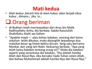 Dua kali hidup | PPTX