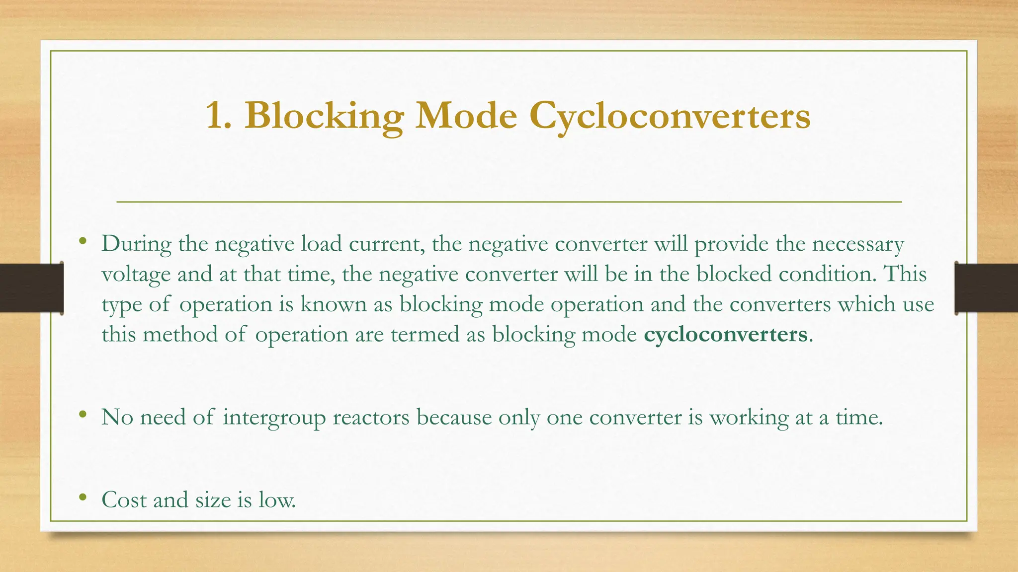dual-and-cycloconverter.APPLICATIONS Ppptx | PPTX