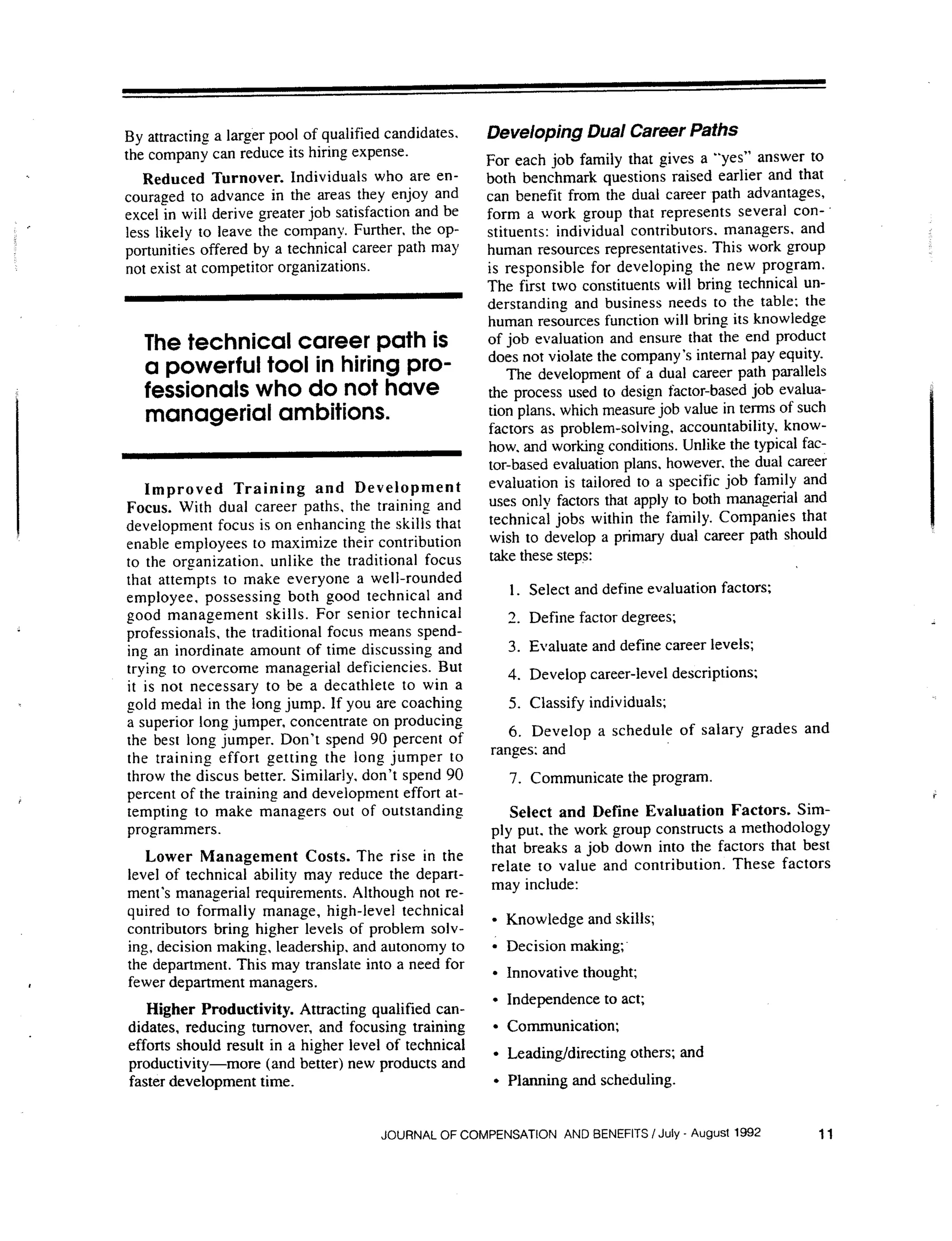 Dual career-paths | PDF