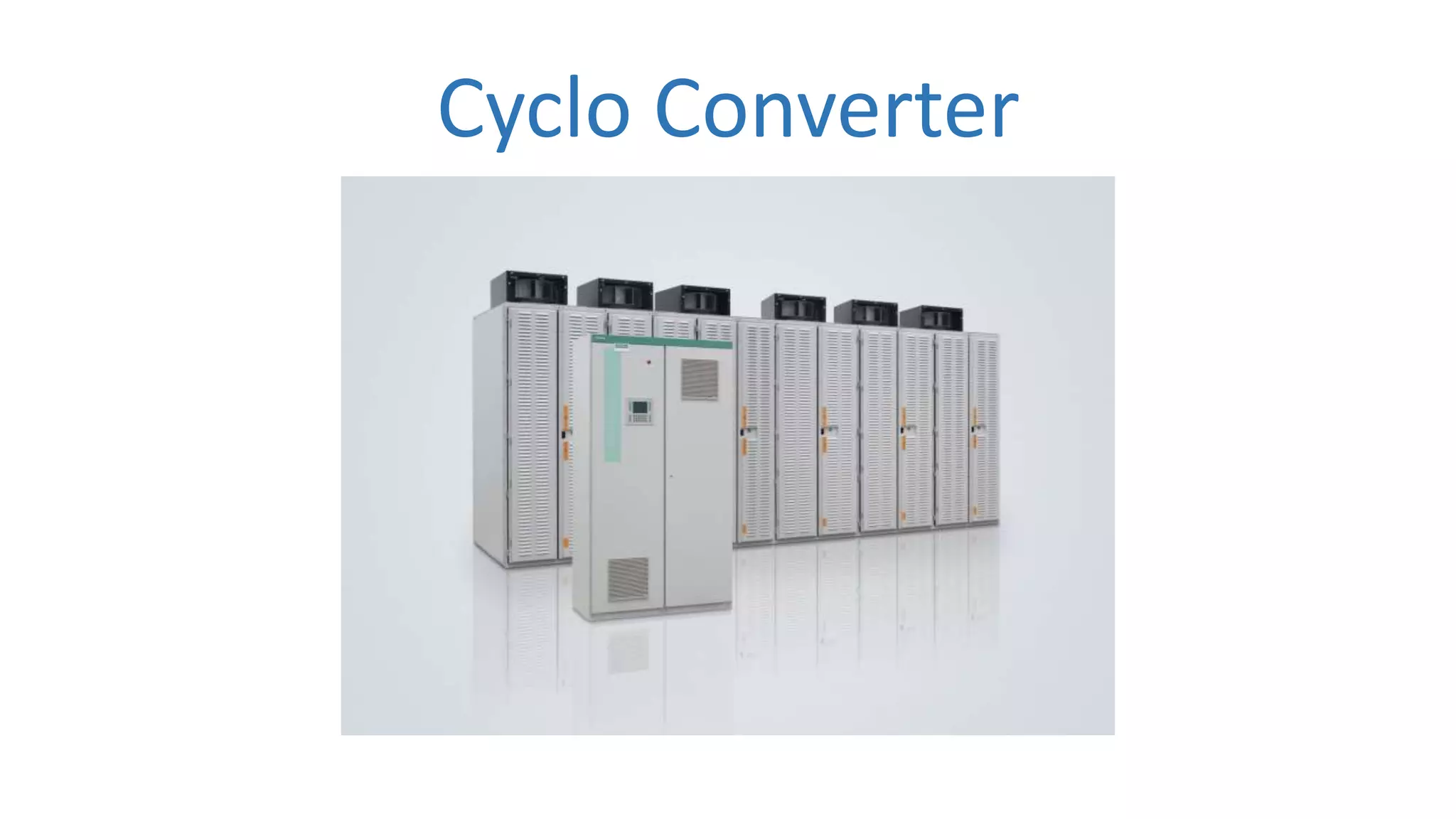 Dual and cyclo converter | PPTX