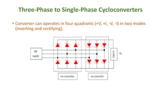 Dual and cyclo converter | PPTX
