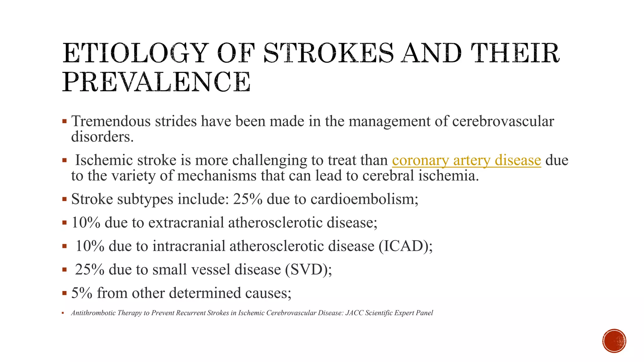 DUAL AND TRIPLE ANTITHROMBOTIC THERAPY FOR SECONDARY STROKE [Autosaved ...