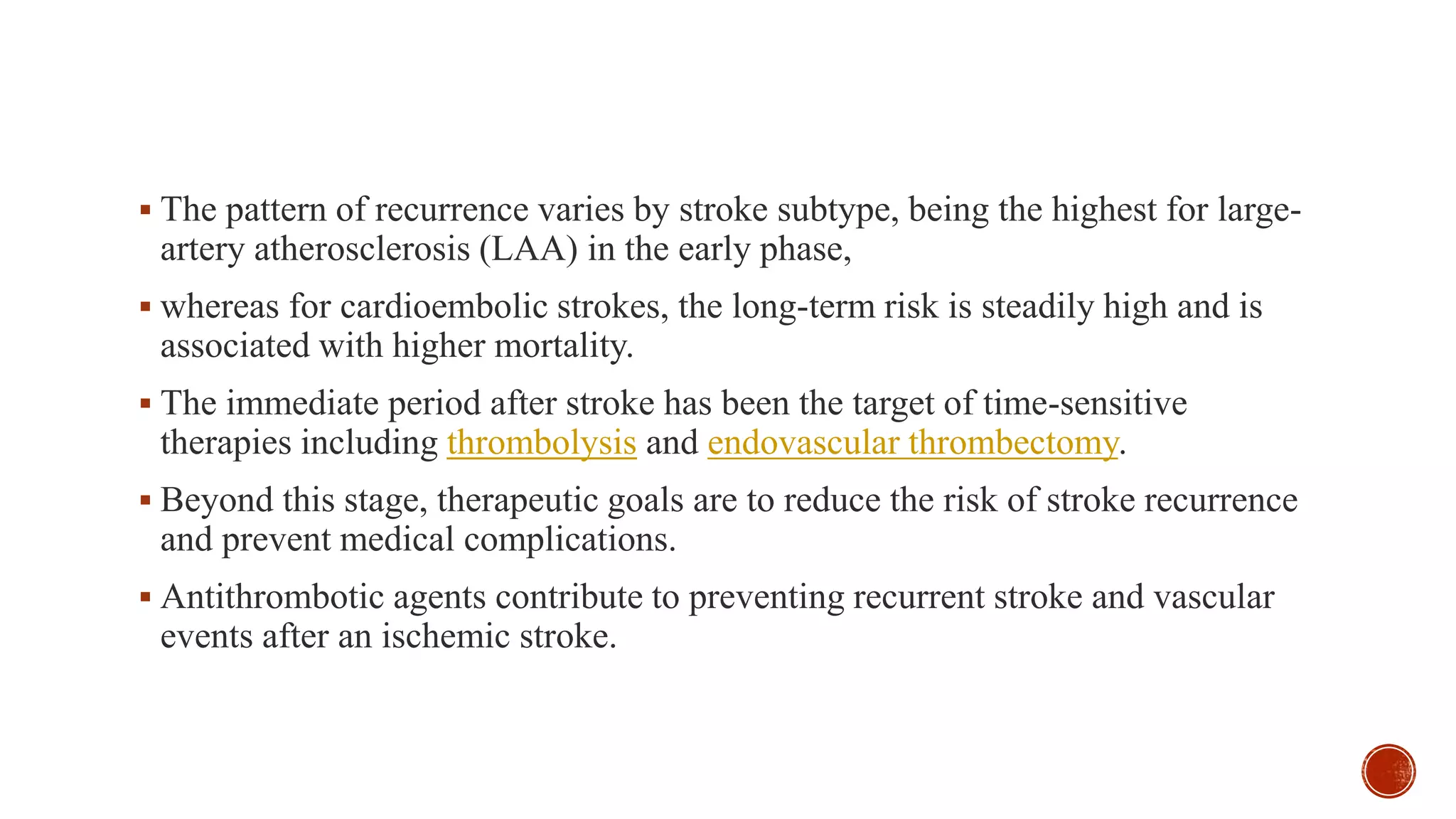 DUAL AND TRIPLE ANTITHROMBOTIC THERAPY FOR SECONDARY STROKE [Autosaved].pptx
