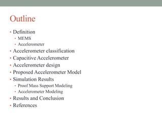 Dual axis accelerometer paper 157 | PPT