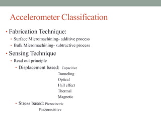 Dual axis accelerometer paper 157 | PPT