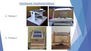 Dual axis solar tracker | PPTX