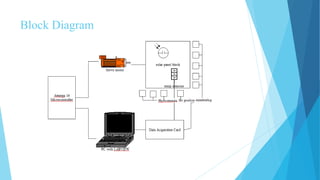 Dual axis solar tracking using arduino with lab view (1) | PPTX