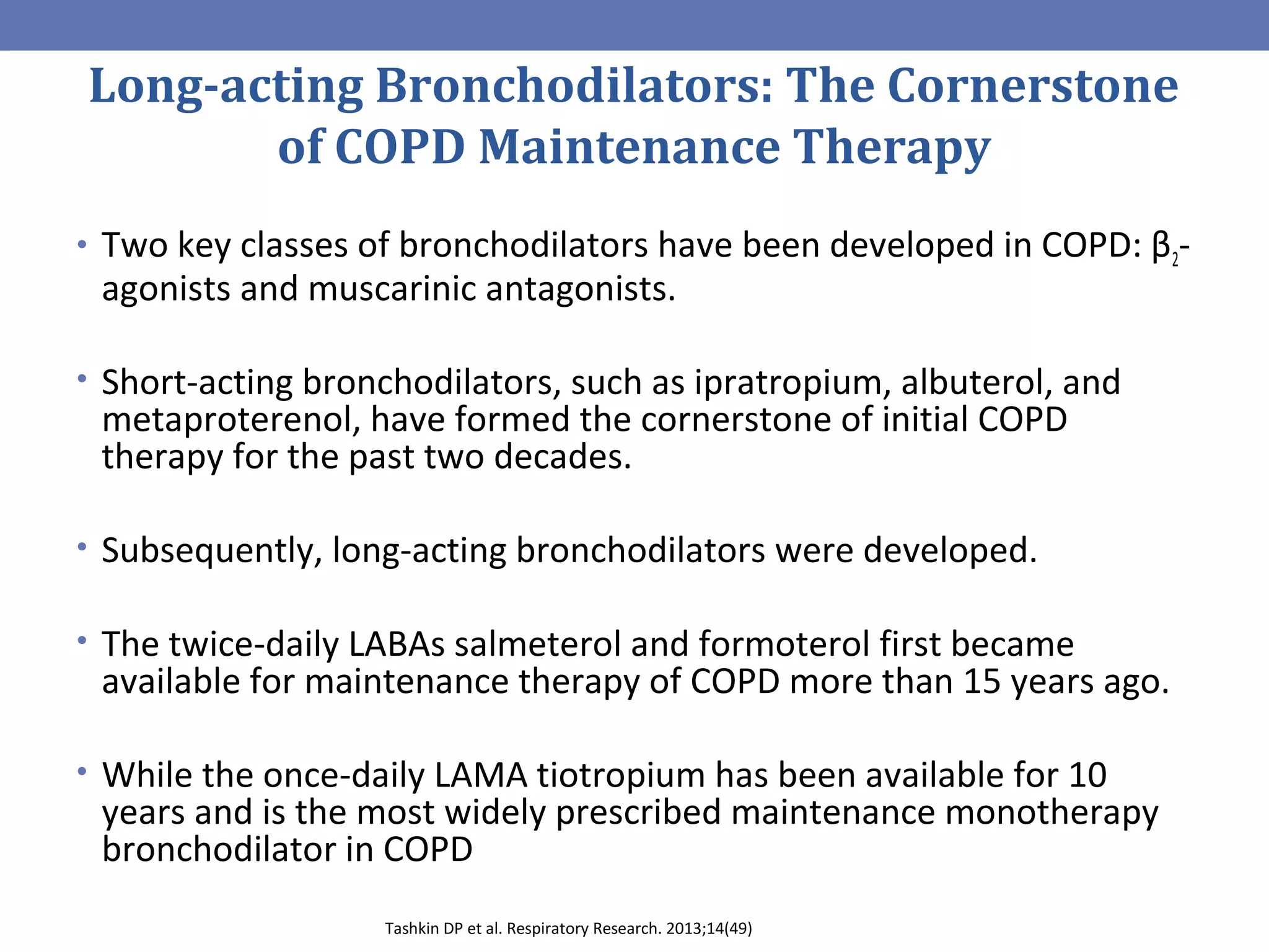 Dual bronchodilatation in copd dr vijay | PPT